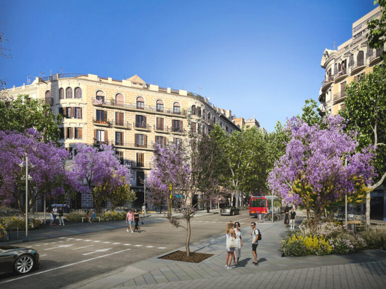 Superblocks in Barcelona - eCity powered by Solaris