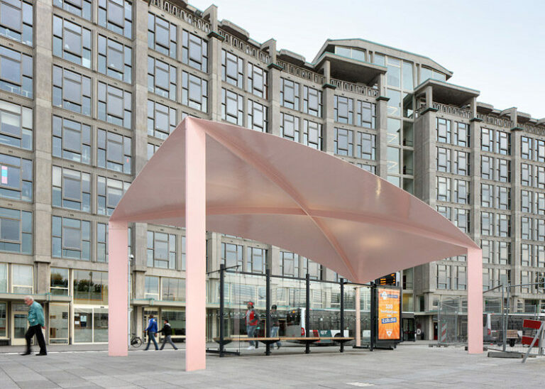Modern bus stops in sustainable cities - eCity powered by Solaris