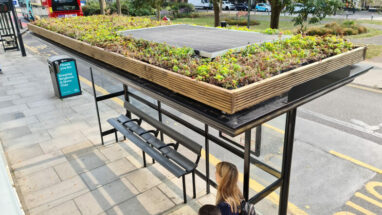 Modern bus stops in sustainable cities - eCity powered by Solaris