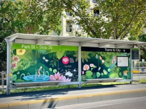 Modern bus stops in sustainable cities - eCity powered by Solaris